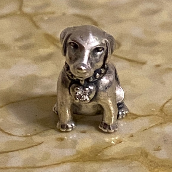 Pandora | Dog | Pandora Silver Dog Figurine | Poshmark